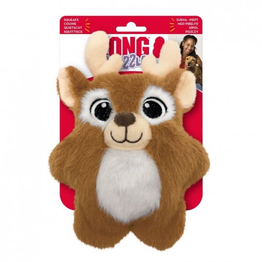 KONG Holiday Snuzzles Reindeer.